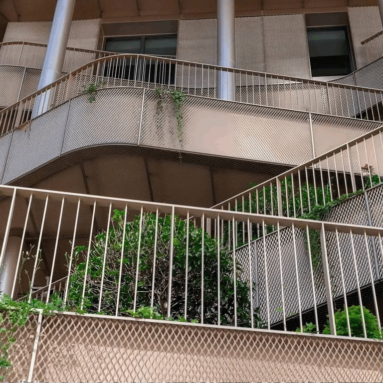 Expanded Metal Mesh Facade / Cladding - ABX Metal