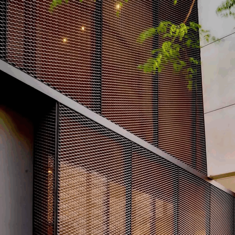 Aluminum Expanded Metal Mesh Facade - ABX Metal