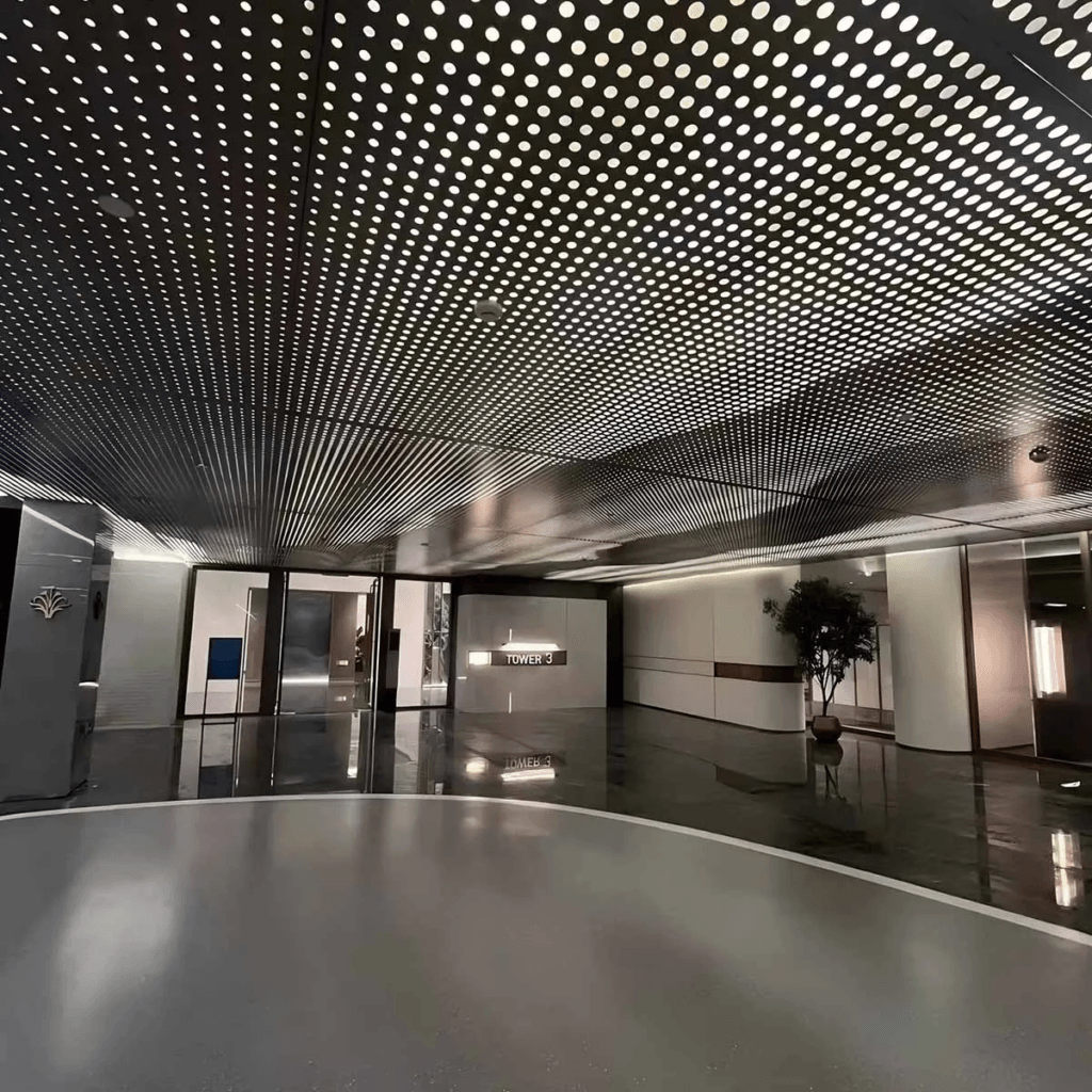 Aluminum Perforated Ceiling Panel - ABX Metal