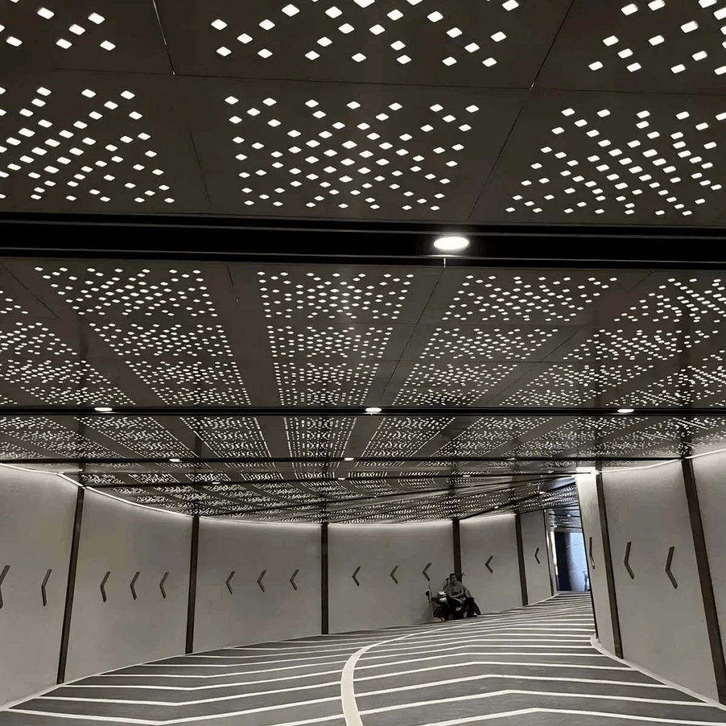 Aluminum Perforated Ceiling Panel - ABX Metal