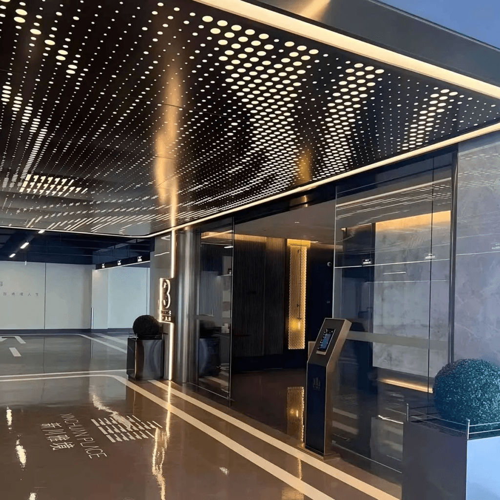 Aluminum Perforated Ceiling Panel - ABX Metal