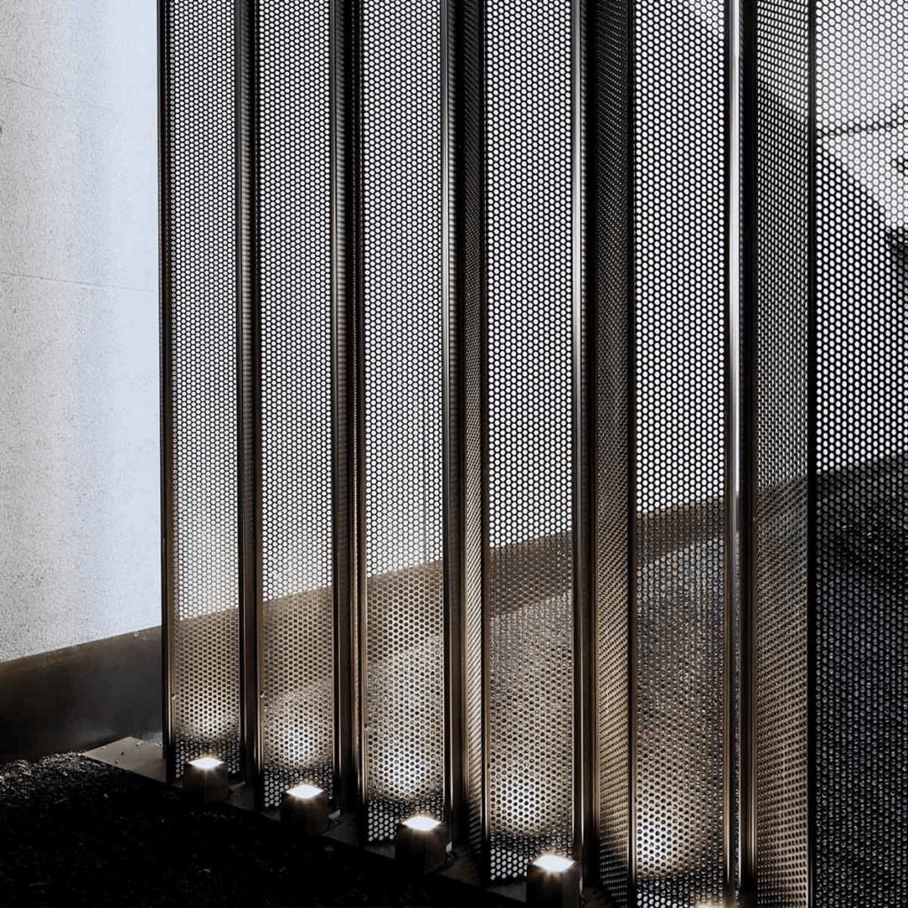Aluminum Perforated Screen Partition Wall - ABX Metal