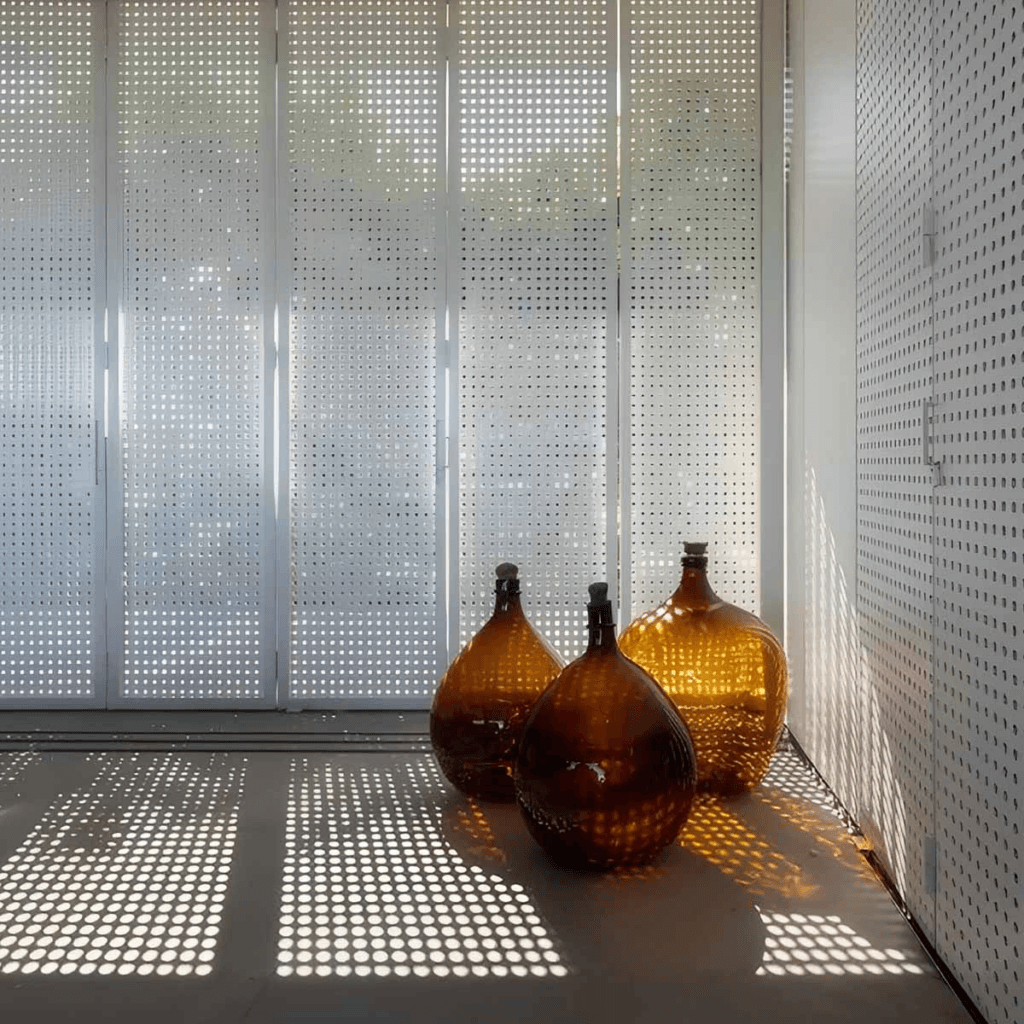Aluminum Perforated Screen Partition Wall - ABX Metal