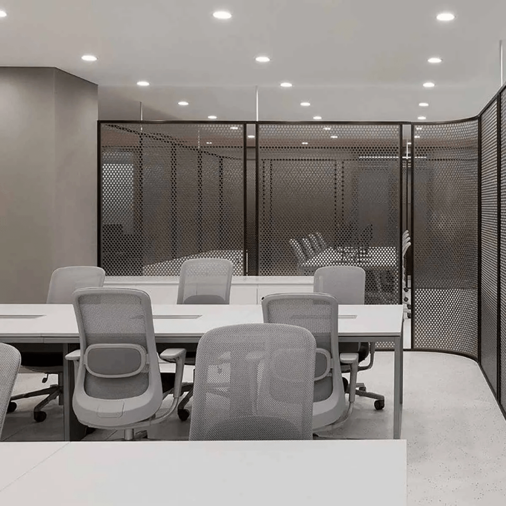 Aluminum Perforated Screen Partition Wall - ABX Metal
