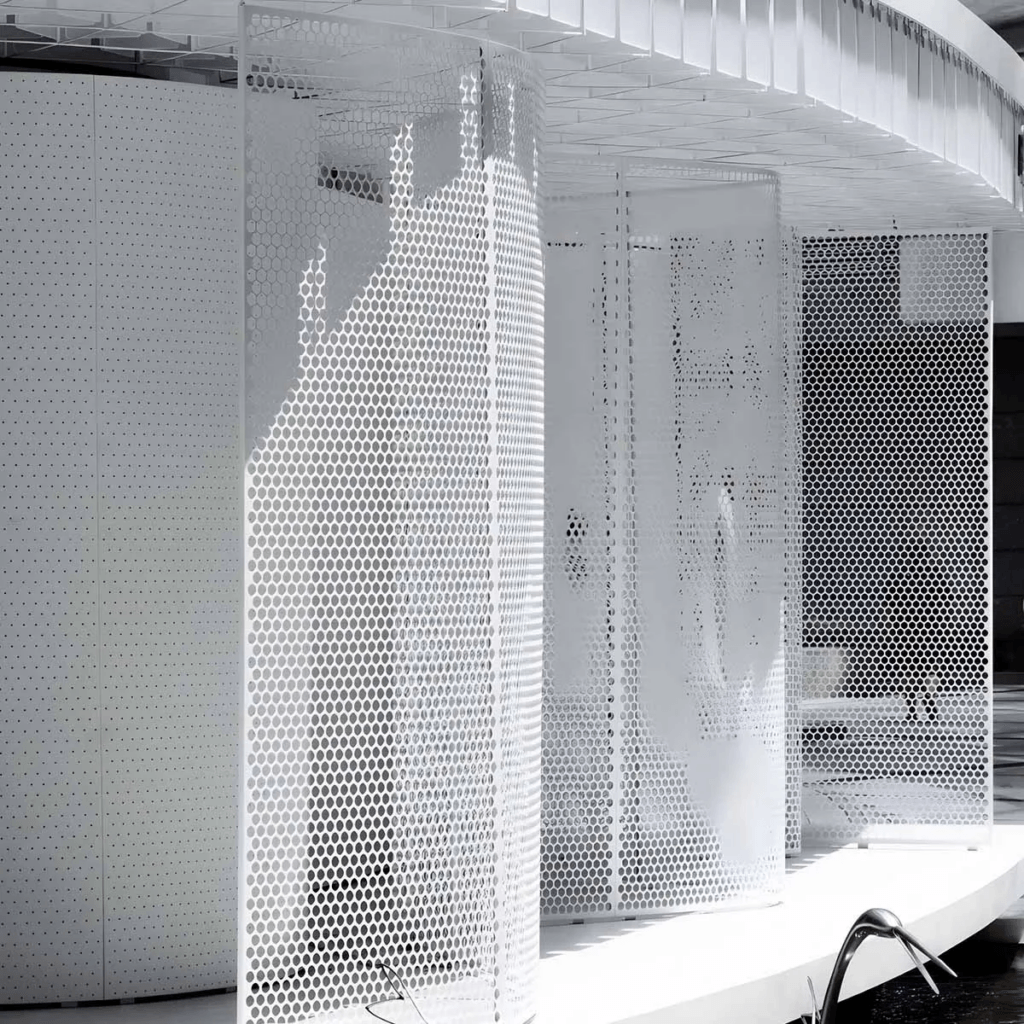 Aluminum Perforated Screen Partition Wall - ABX Metal