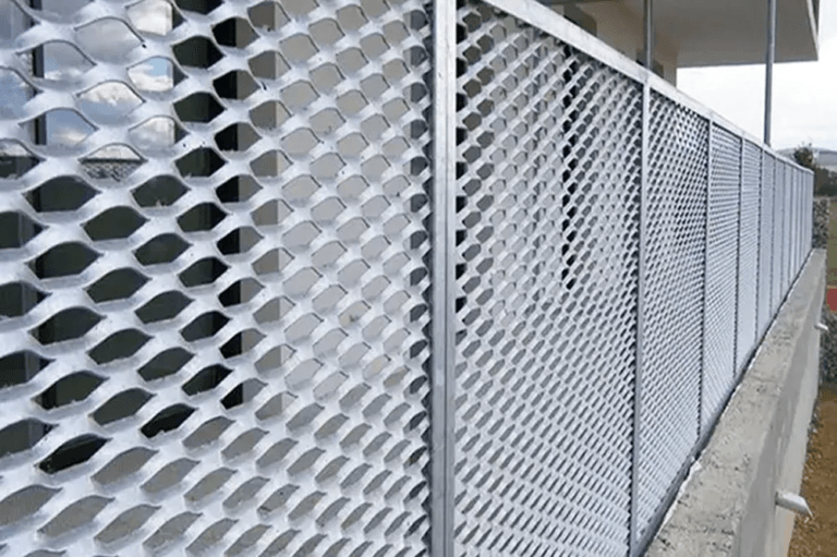 Expanded Metal Fence - ABX Metal