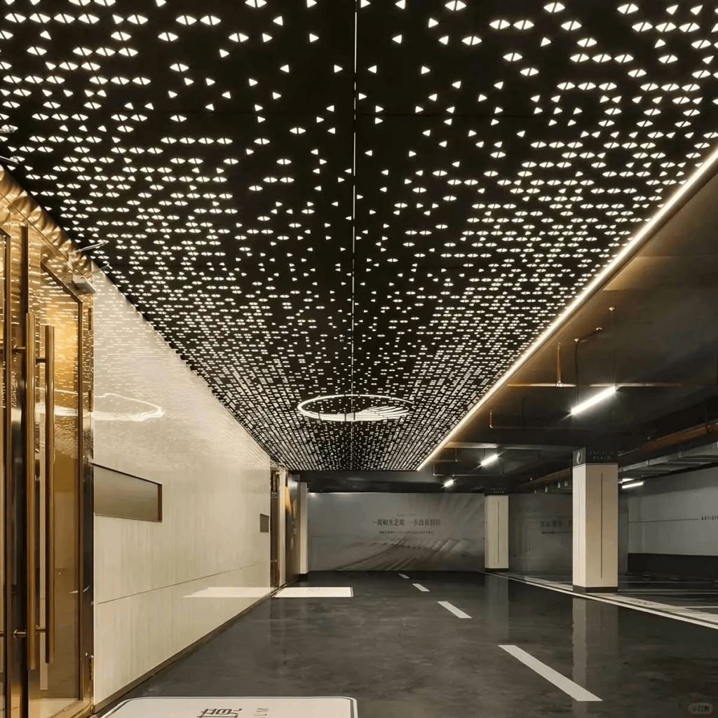 Aluminum Perforated Ceiling Panel - ABX Metal
