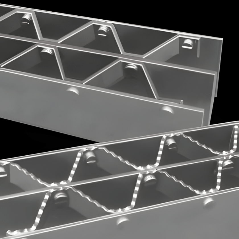 Riveted Grating - ABX Metal