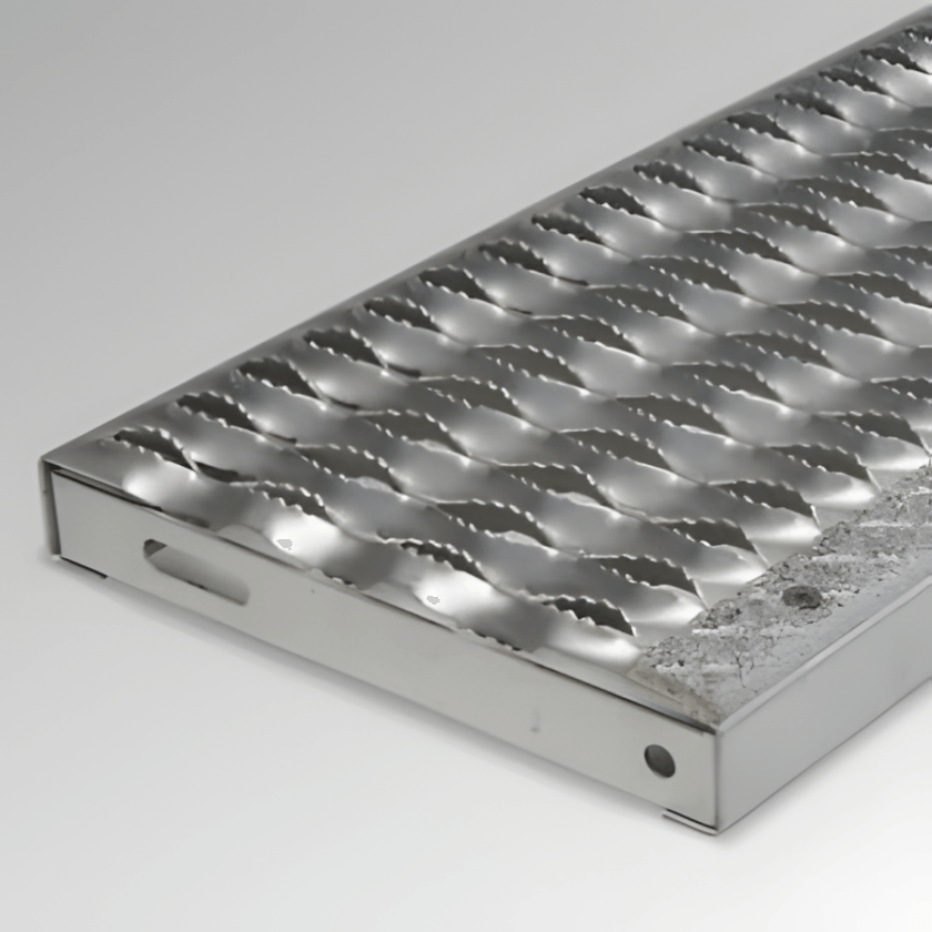 Safety Grating Stair Treads - ABX Metal