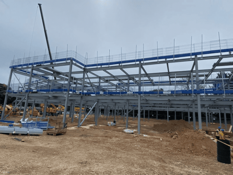 Edge Protection Barrier for Steel Structure - ABX Metal