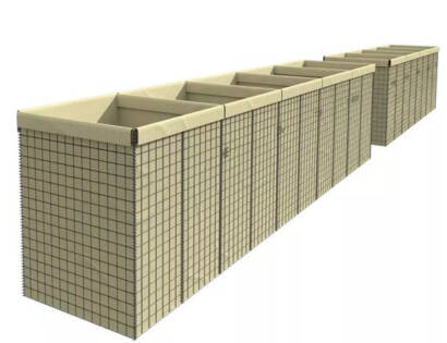 Hesco Barrier Bastion | Military Barriers, Flood Barriers - ABX Metal