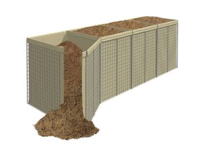 Hesco Barrier Bastion | Military Barriers, Flood Barriers - ABX Metal